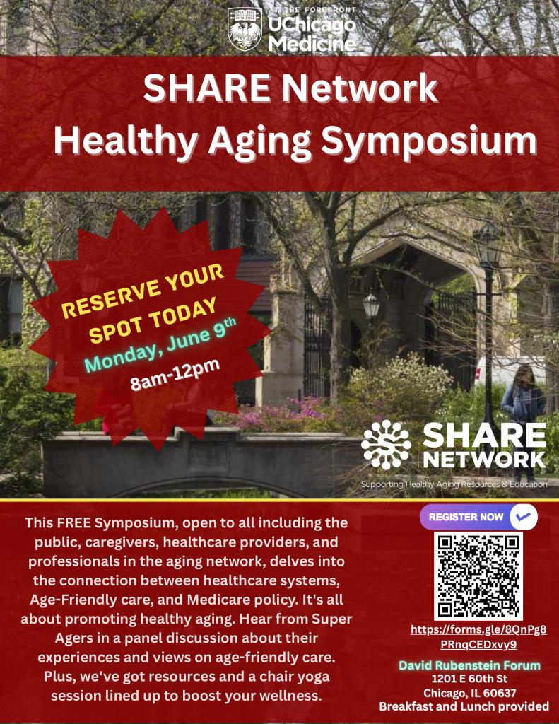 Join the SHARE Network for a Healthy Aging Symposium - Illinois ...